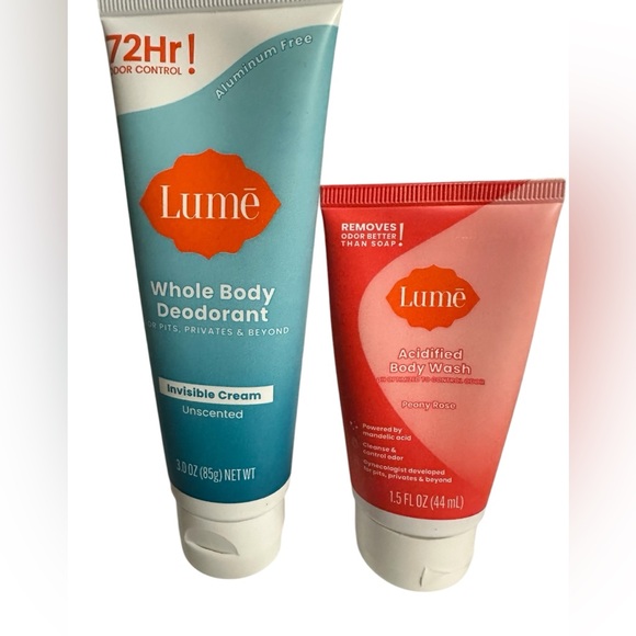 Lume | Bath & Body | Lume Bundle Whole Body Deodorant 3oz Unscented ...